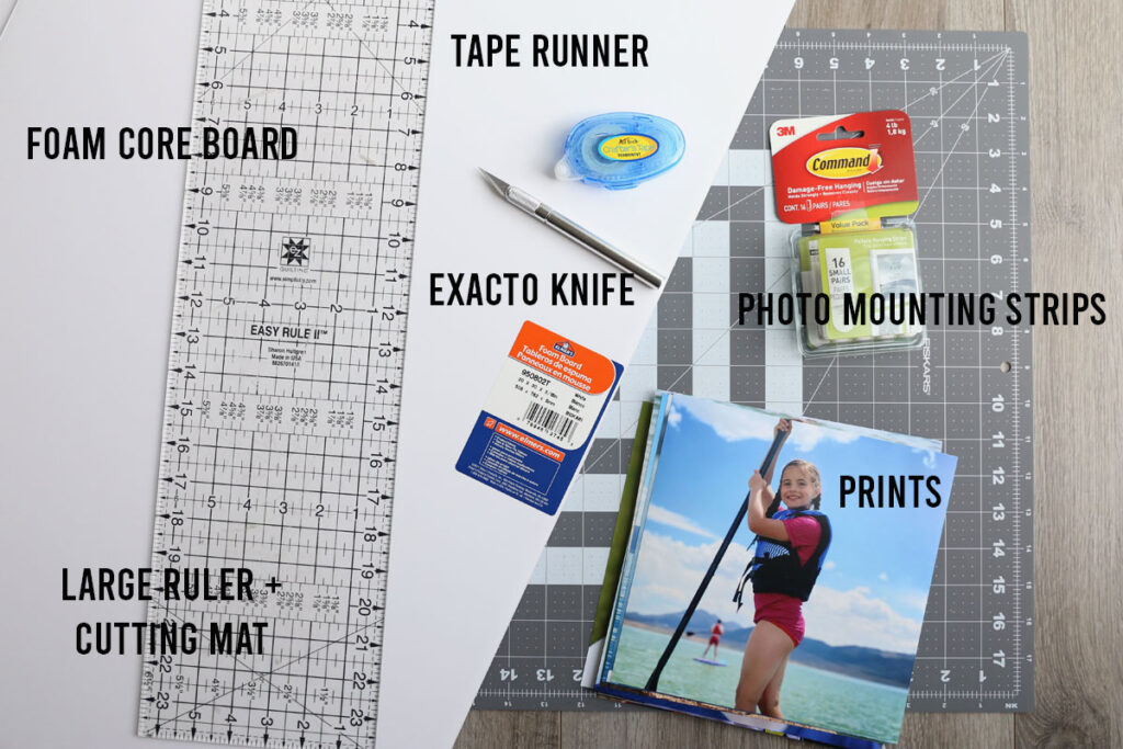 DIY Gallery Wall Photo Collage - It's Always Autumn