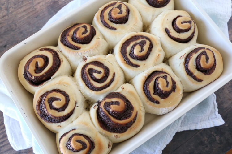 Chocolate Babka Rolls - It's Always Autumn