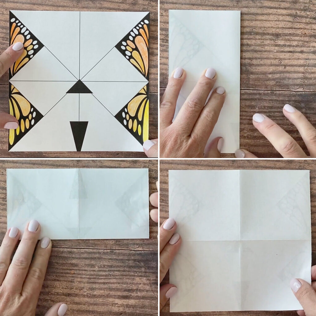 Origami Butterfly Printable Templates - It's Always Autumn