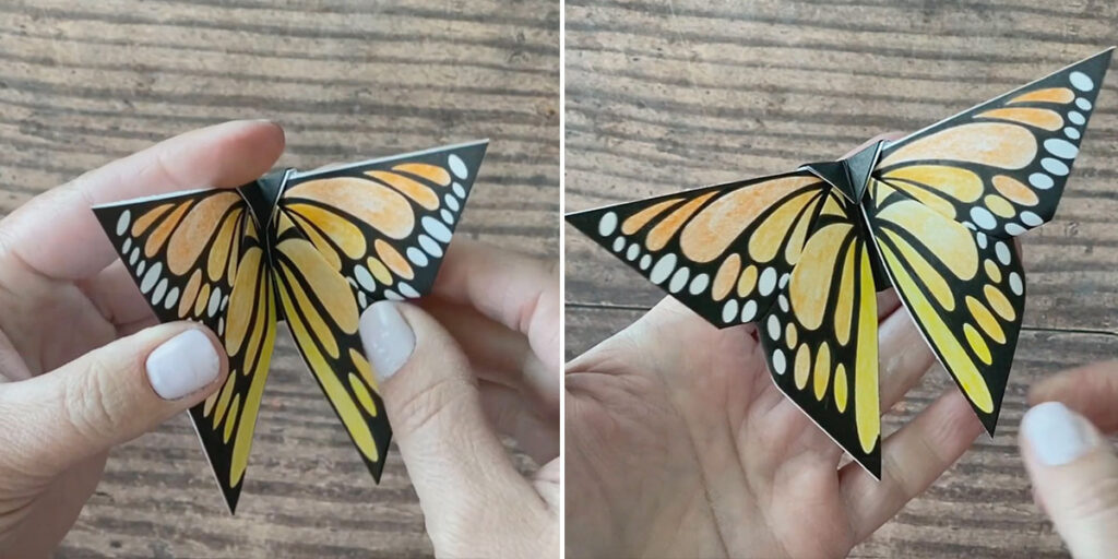 Origami Butterfly Printable Templates - It's Always Autumn