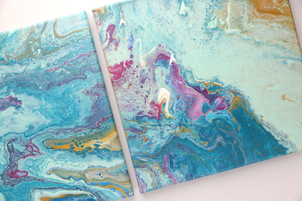 Acrylic Pour Painting for Beginners - It's Always Autumn