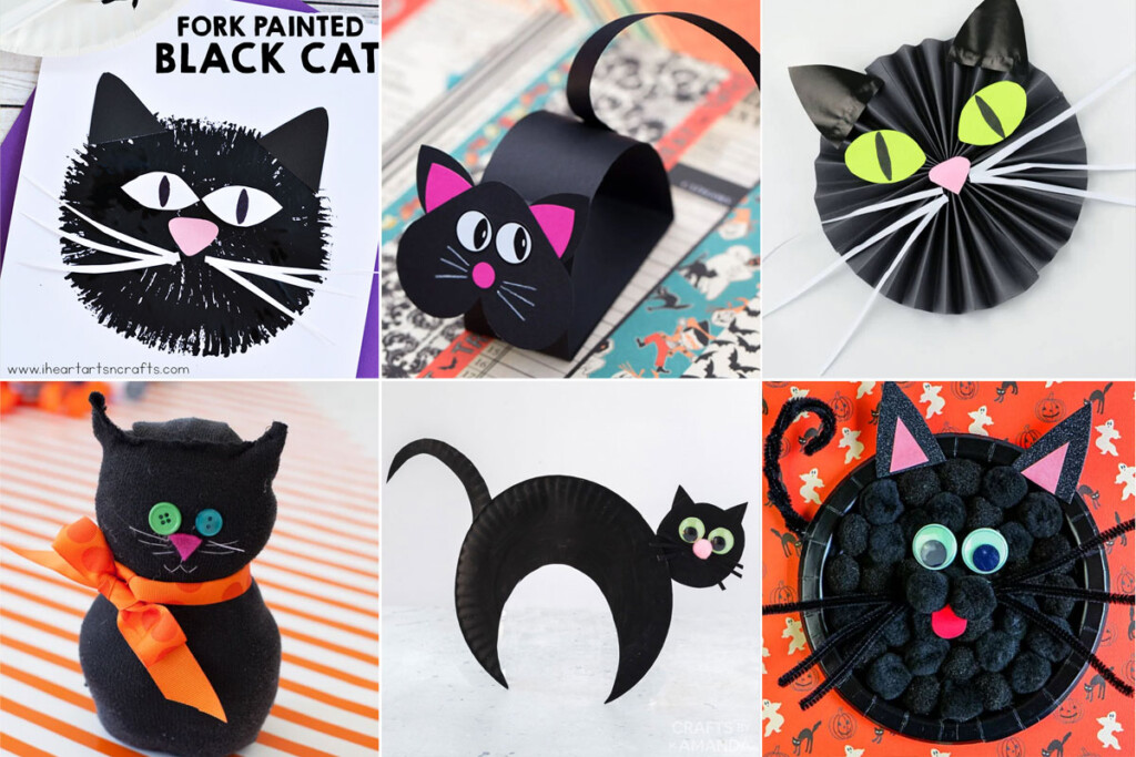 45 Cute, Easy Halloween Crafts for Kids - It's Always Autumn