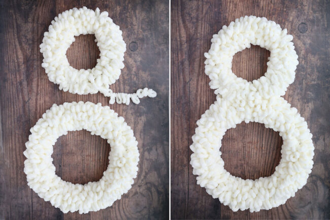 Easy DIY Snowman Wreath - It's Always Autumn