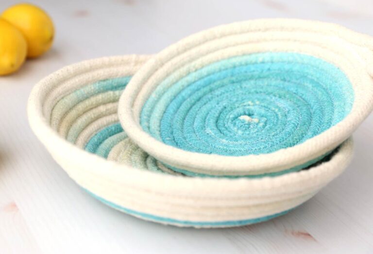 Make a Rope Bowl in 30 Minutes - It's Always Autumn