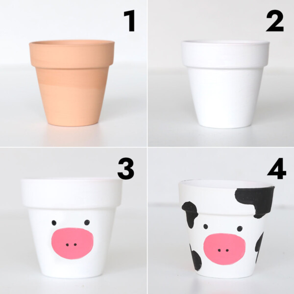 Spring Animals Flower Pot Craft - It's Always Autumn