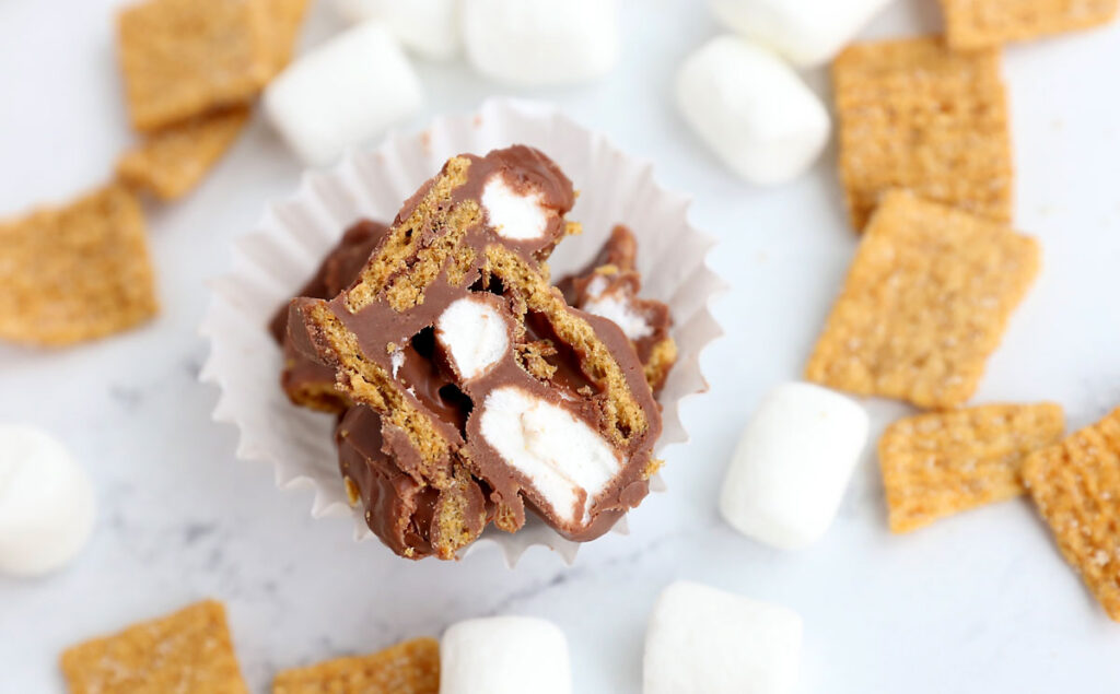 S'mores Candy Bites - It's Always Autumn
