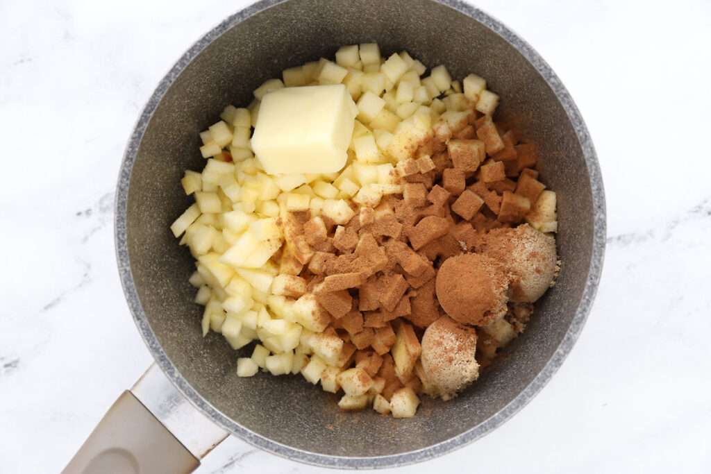 Caramel Apple Pie Shortbread Cookies - It's Always Autumn