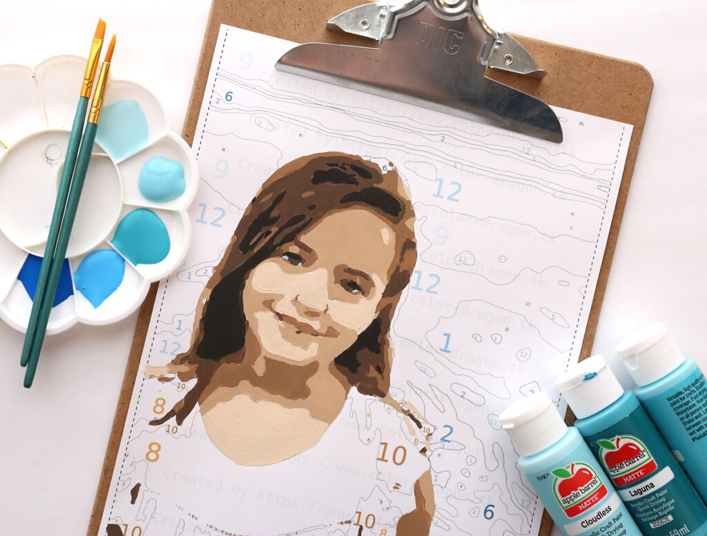 Personalized Paint by Number Art - It's Always Autumn