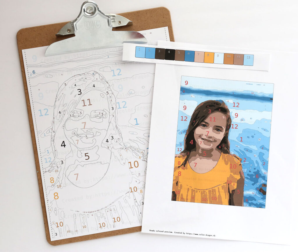 Personalized Paint by Number Art - It's Always Autumn