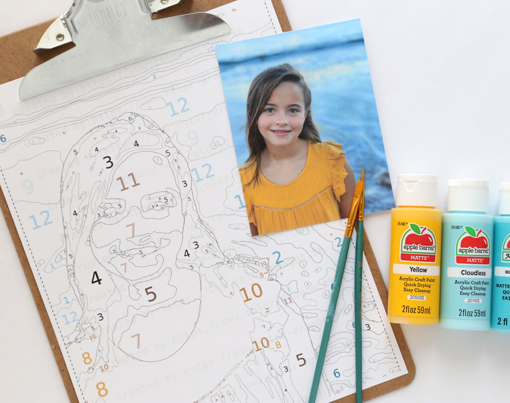 Personalized Paint by Number Art - It's Always Autumn