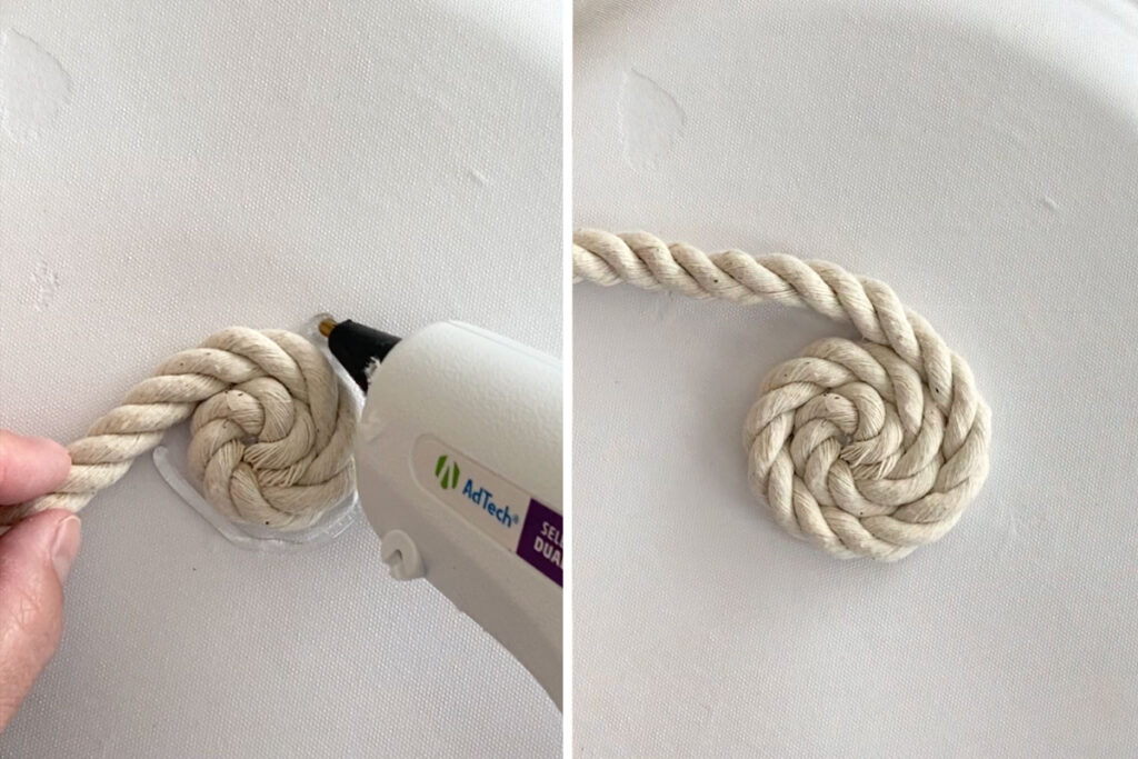 DIY Dollar Tree Rope Pumpkins - It's Always Autumn