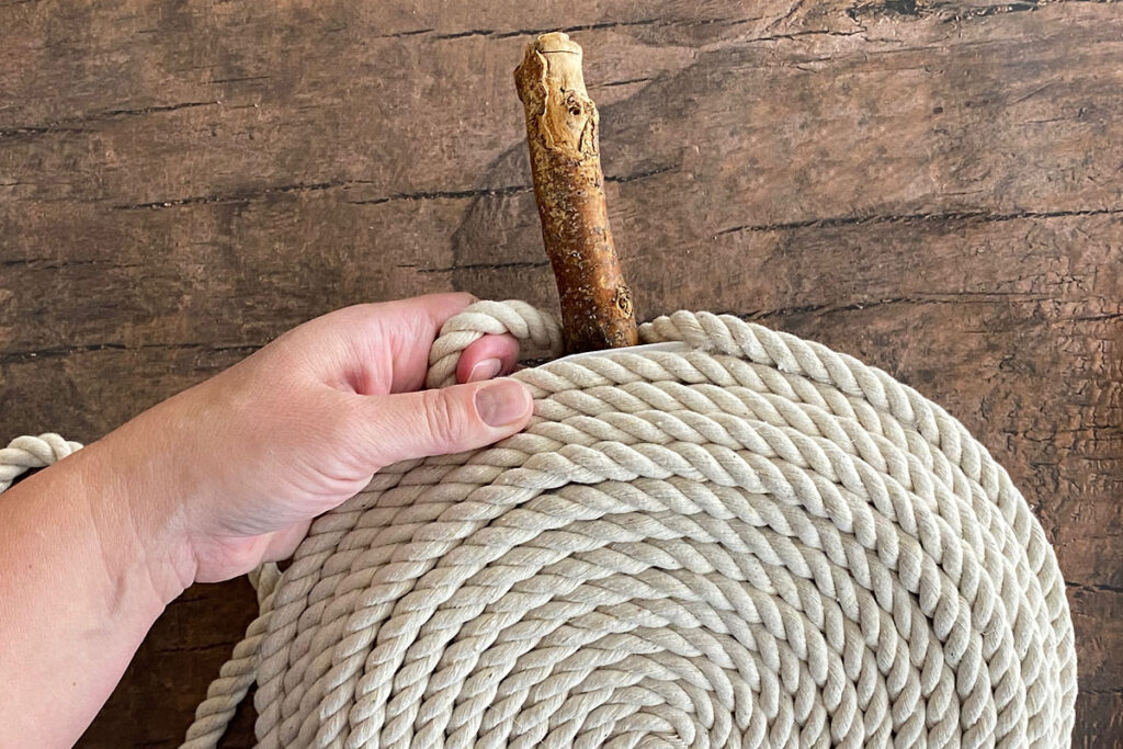 DIY Dollar Tree Rope Pumpkins - It's Always Autumn