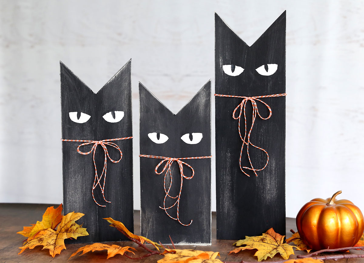 Halloween Black Cat Craft - It's Always Autumn