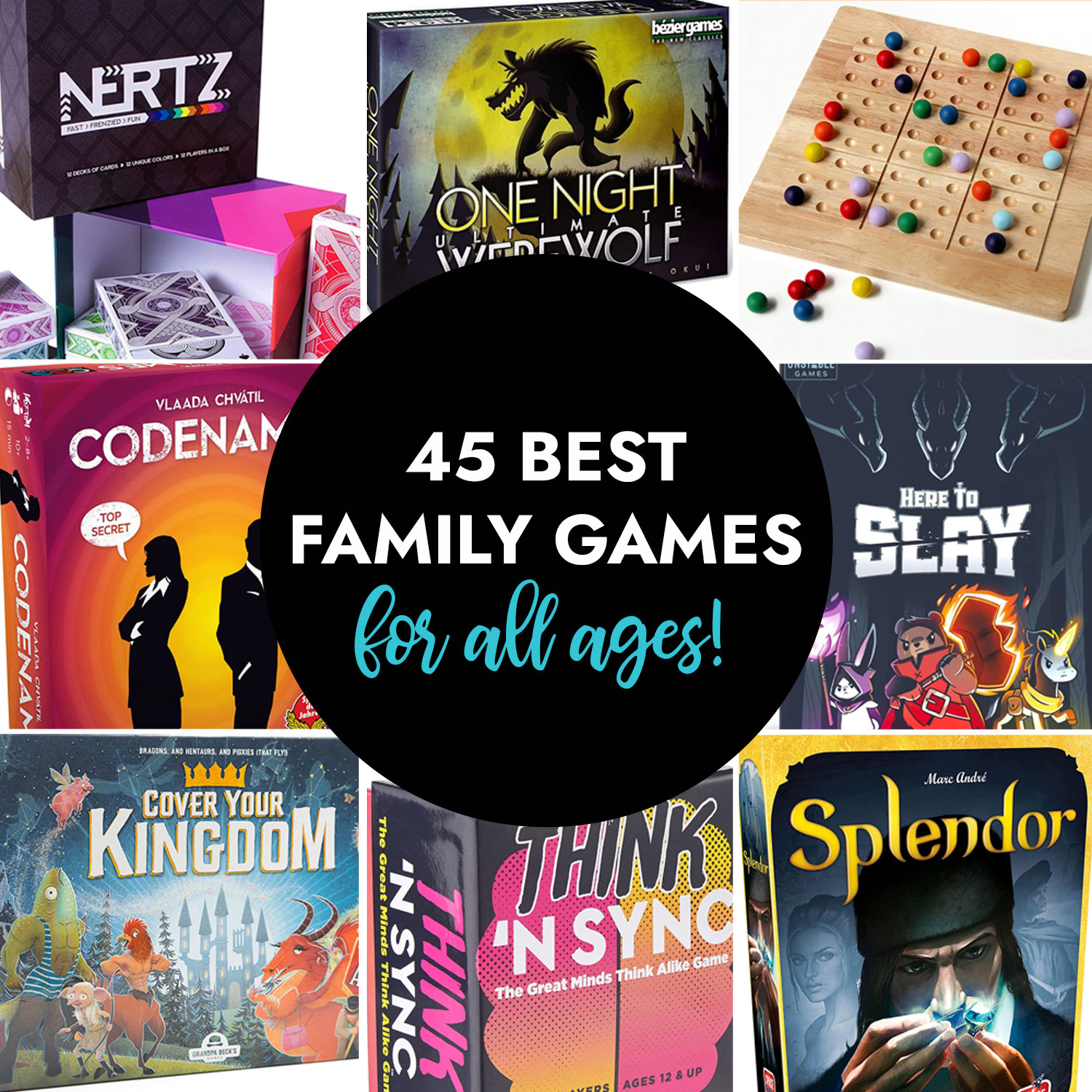 45 Favorite Family Games for All Ages - It's Always Autumn
