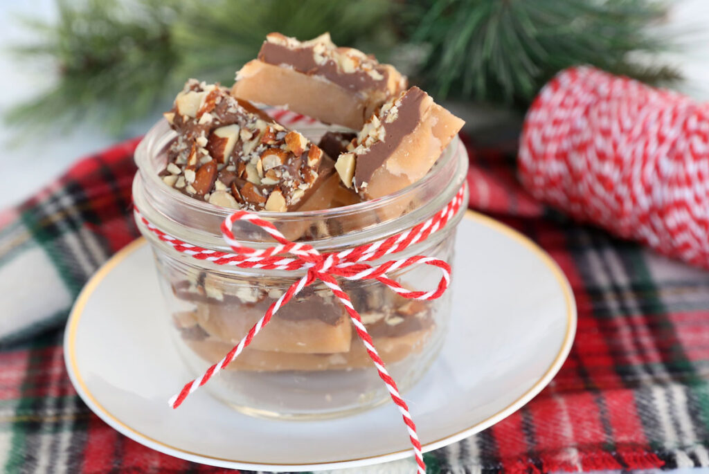 Mom's Homemade English Toffee Recipe - It's Always Autumn