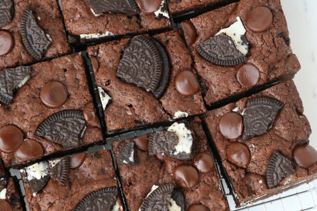 Oreo Overload Brownies - It's Always Autumn