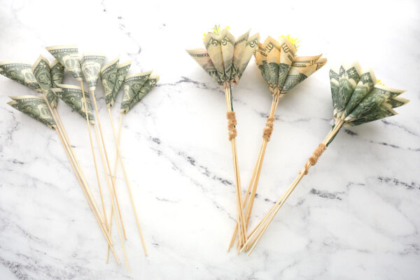 DIY Money Bouquet (Easy!) - It's Always Autumn