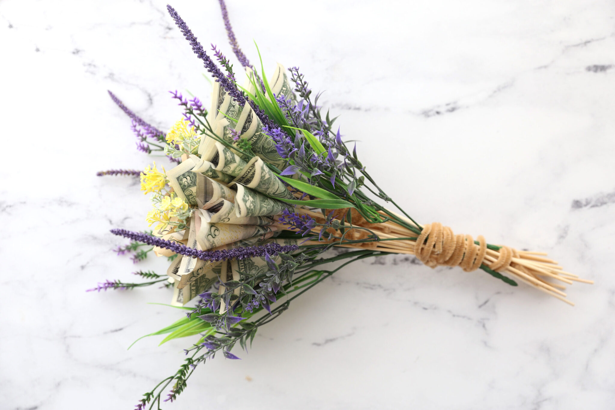 DIY Money Bouquet (Easy!) - It's Always Autumn