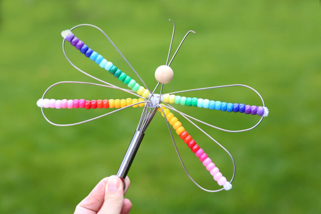 Easy Whisk Dragonfly Craft - It's Always Autumn