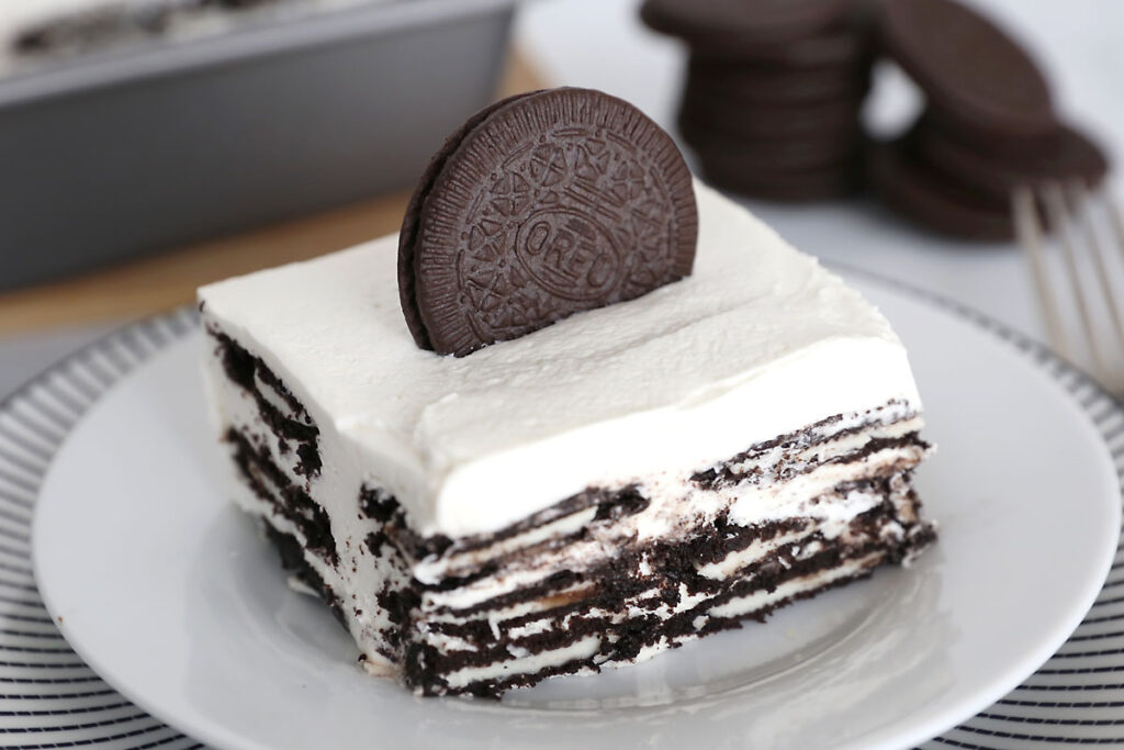 Oreo Icebox Cake - It's Always Autumn