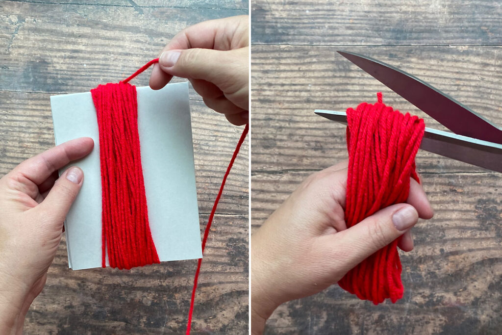 Easy Macrame Santa Ornaments - It's Always Autumn