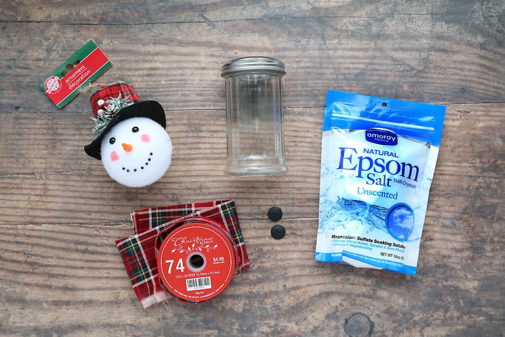 Sugar Jar Snowman Craft - It's Always Autumn