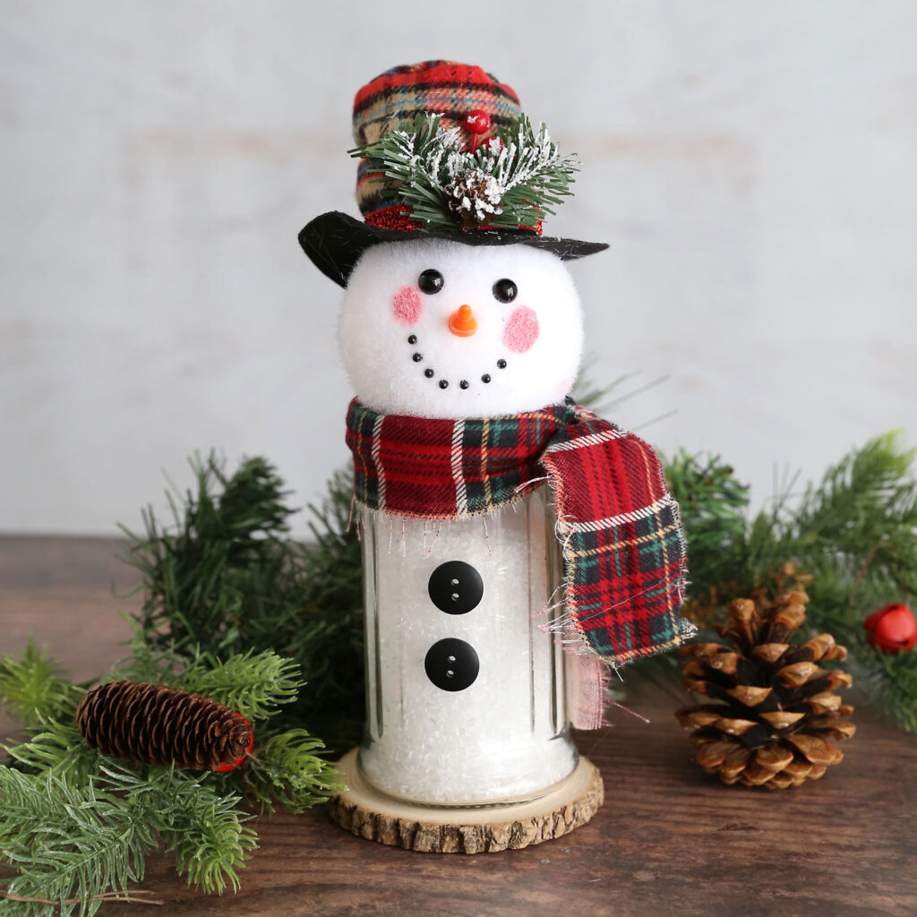 Salt Shaker Snowman Craft - It's Always Autumn