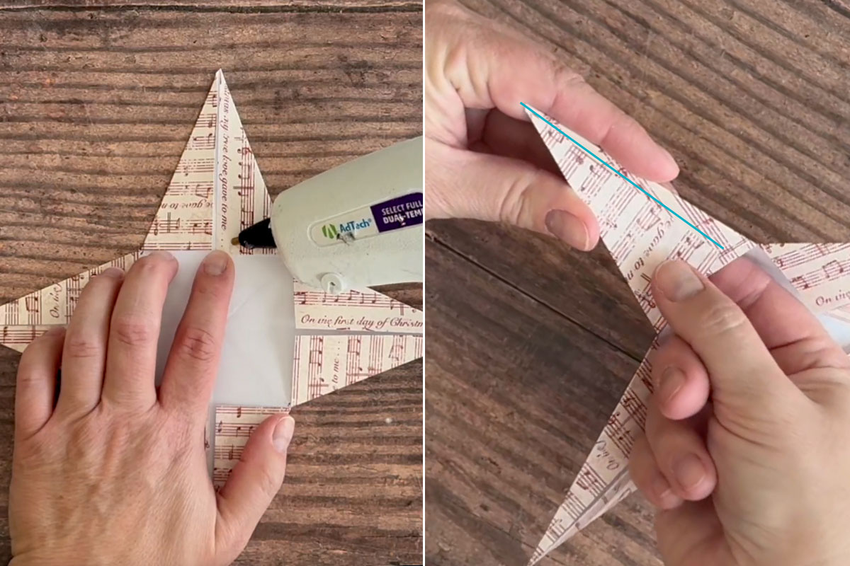 3D Paper Stars {Christmas Ornaments} - It's Always Autumn