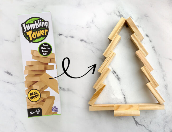 Jumbling Tower Blocks Christmas Trees - It's Always Autumn
