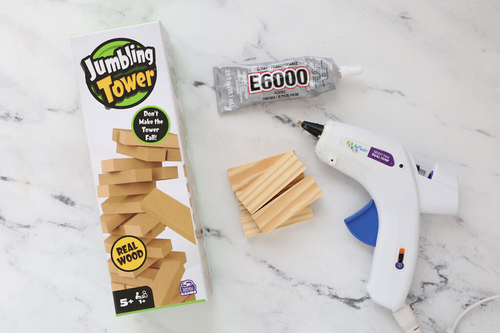 Jumbling Tower Blocks Christmas Trees - It's Always Autumn