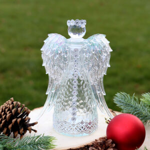 DIY Glass Bottle Angel - It's Always Autumn