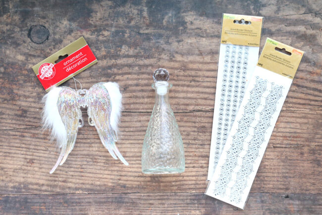 DIY Glass Bottle Angel - It's Always Autumn