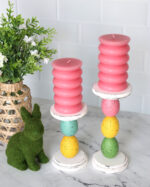 Easter Egg Candlesticks - It's Always Autumn
