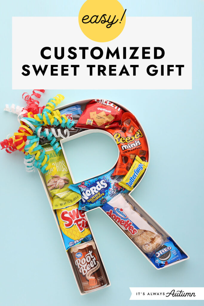 Customized Sweet Treat Gift Idea - It's Always Autumn