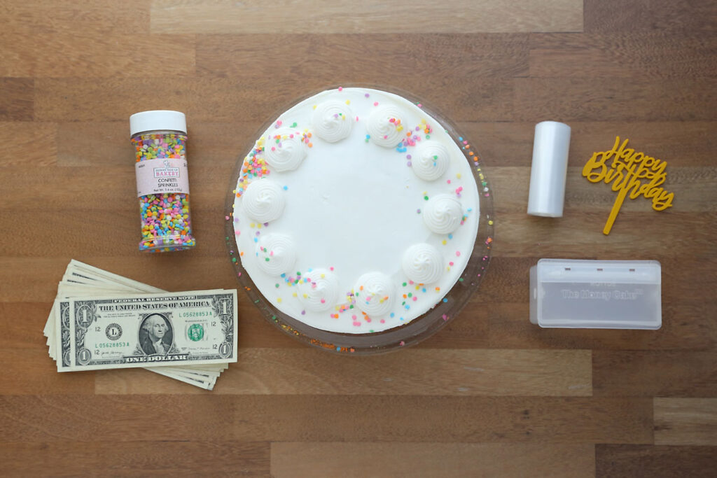 How to Make a Hidden Money Cake - It's Always Autumn