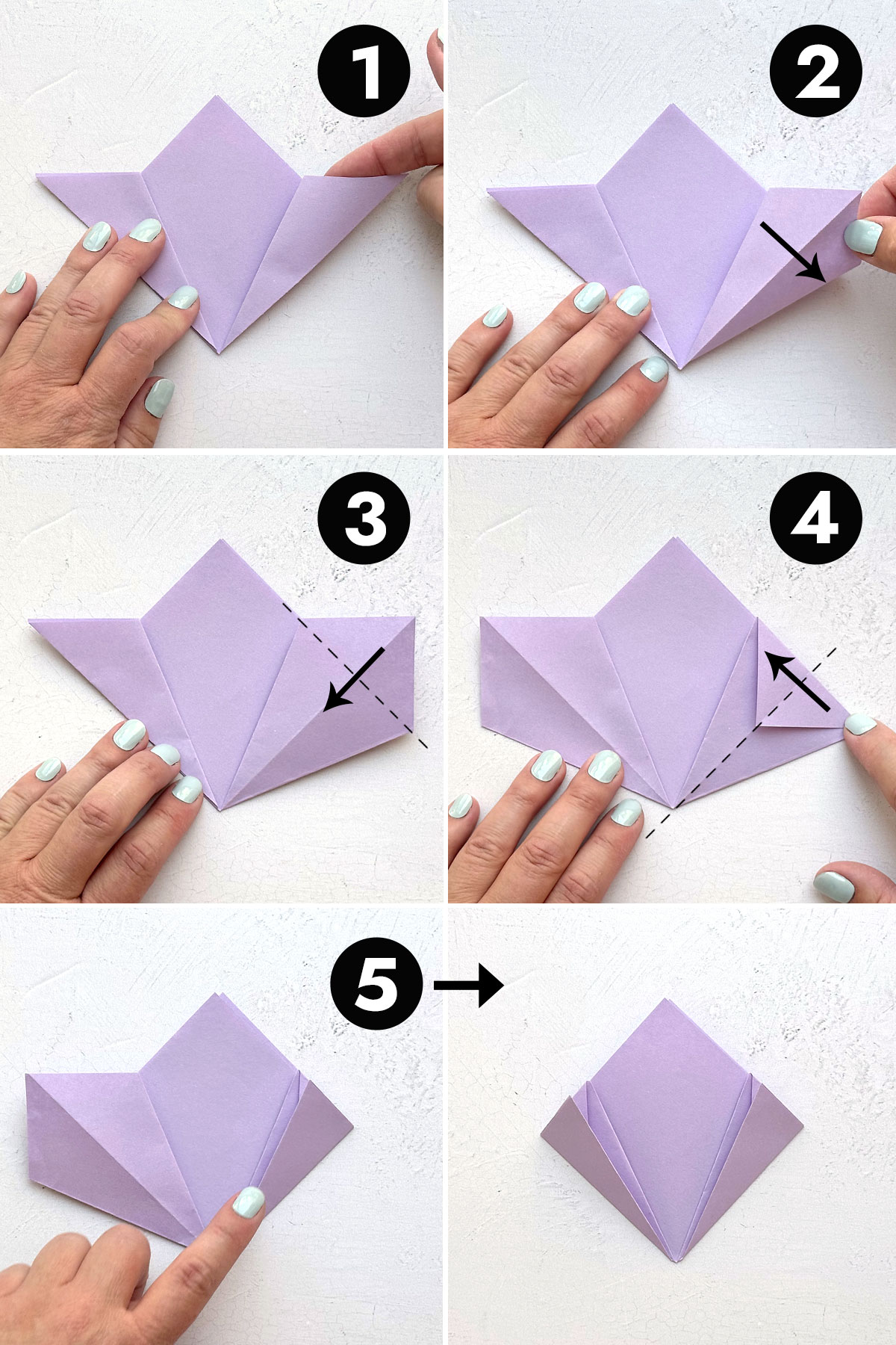 How To Make Origami Flower Bouquet Step By Step Origami And Paper