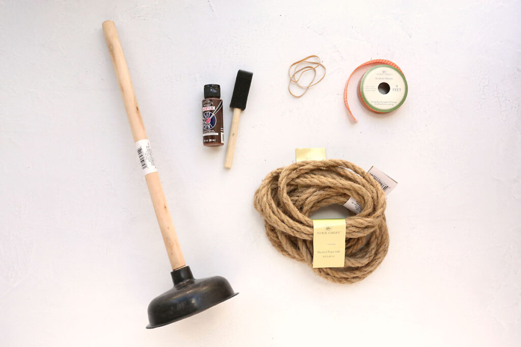 Witches' Broom Craft (Dollar Tree Plunger) - It's Always Autumn