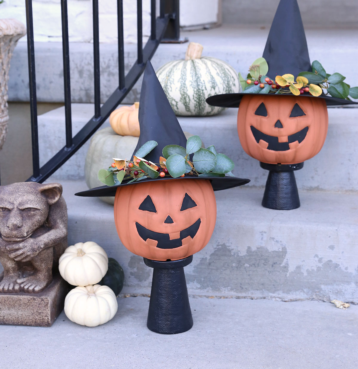 Plastic pumpkin bucket store