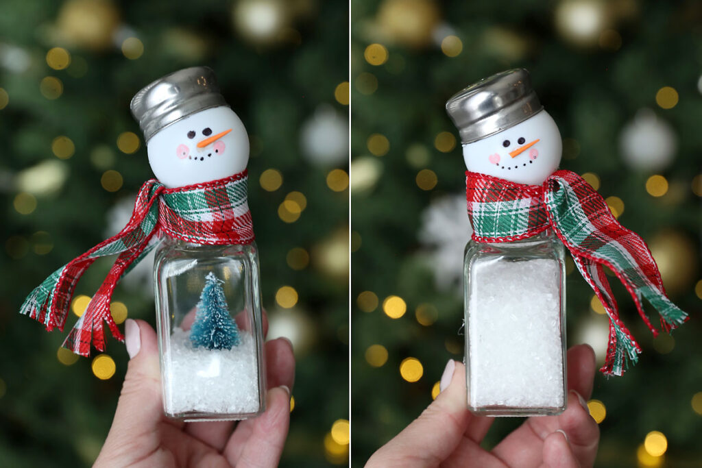 Salt Shaker Snowman Craft - It's Always Autumn