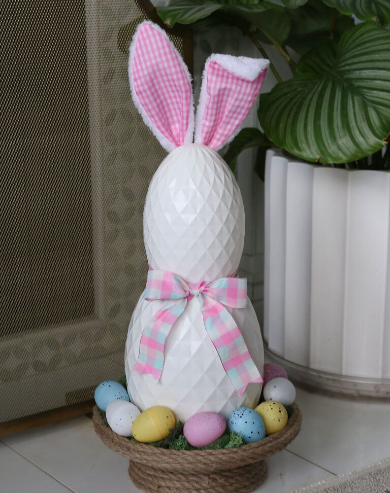Dollar Tree Stacked Eggs Bunny - It's Always Autumn
