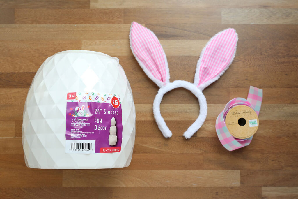 Dollar Tree Stacked Eggs Bunny - It's Always Autumn