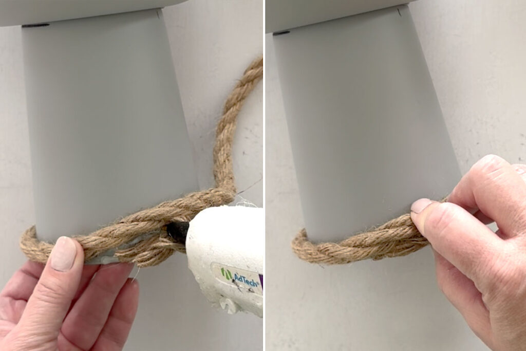 DIY Home Decor Rope Trays - It's Always Autumn