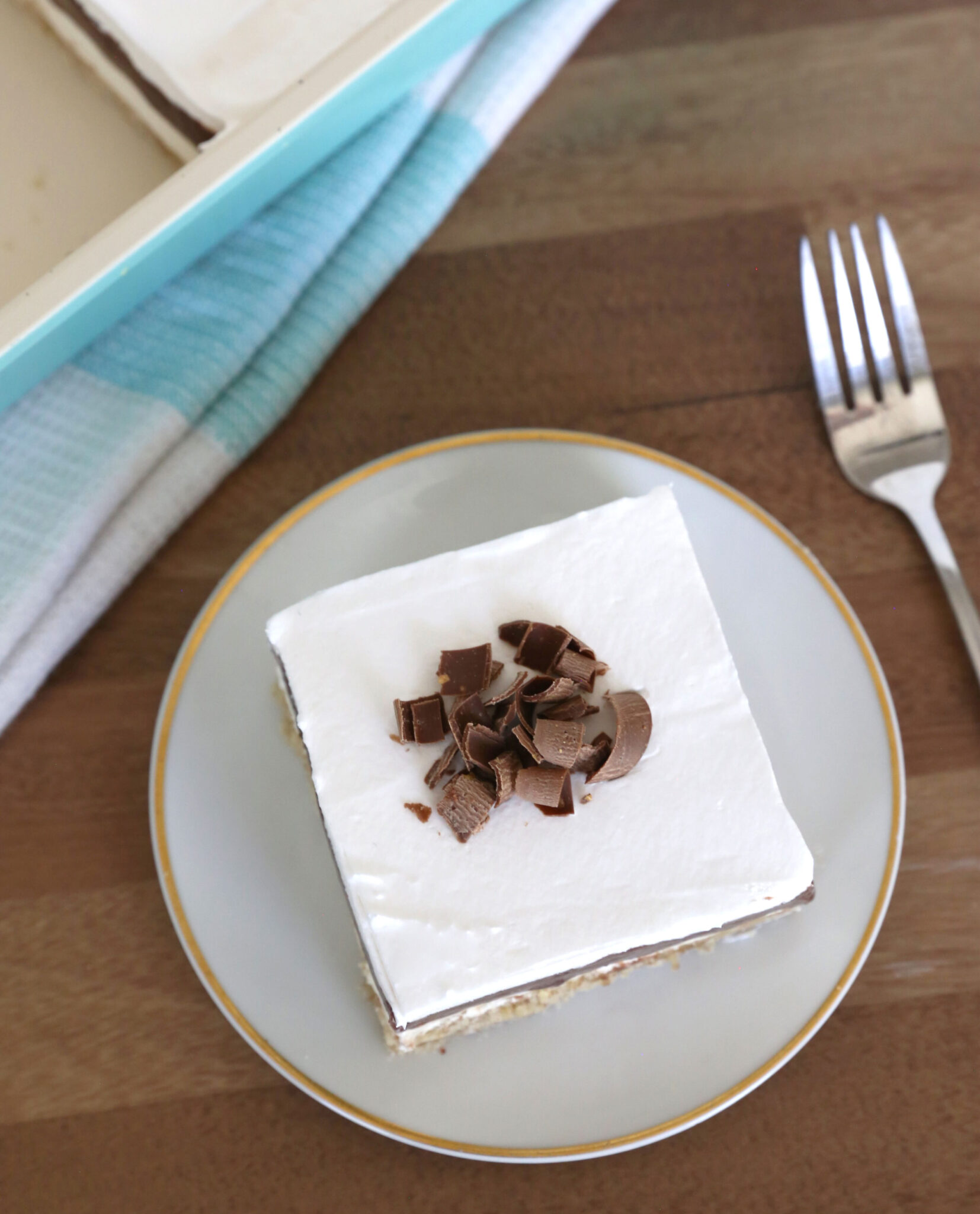 Chocolate Delight {Robert Redford Dessert} - It's Always Autumn