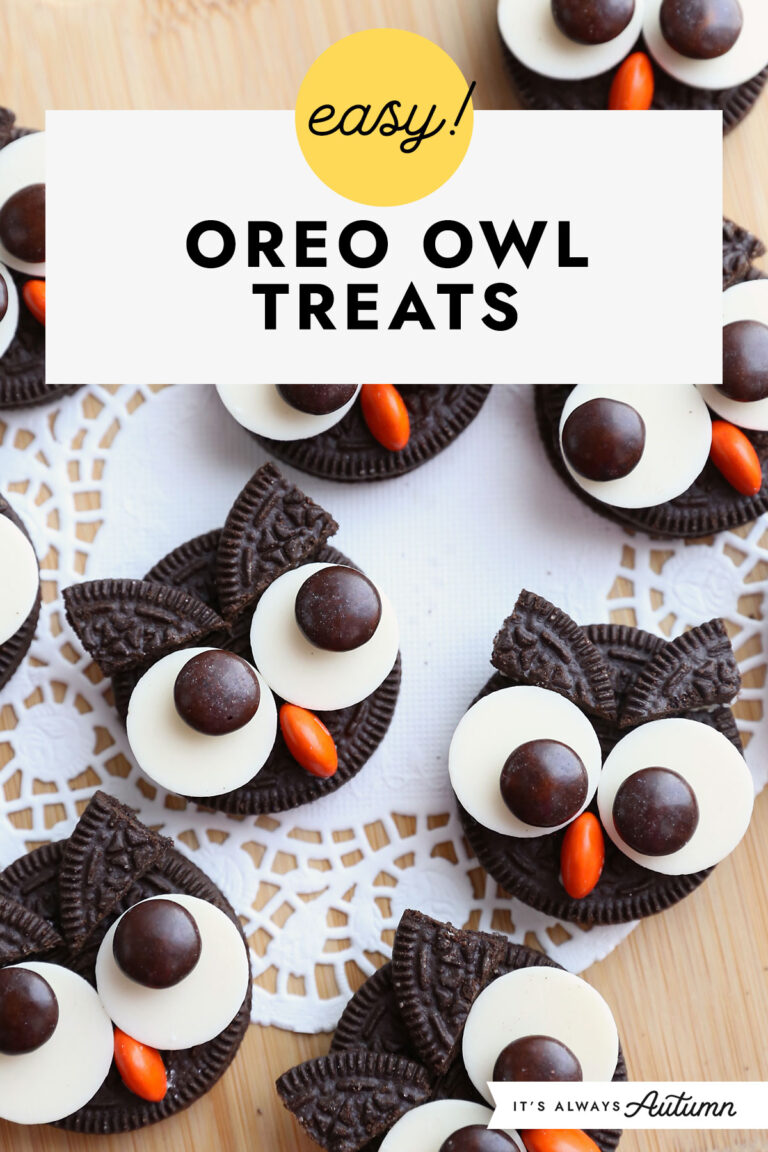 Oreo Owl Treats - It's Always Autumn