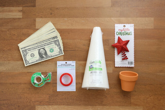 Money Christmas Tree - It's Always Autumn